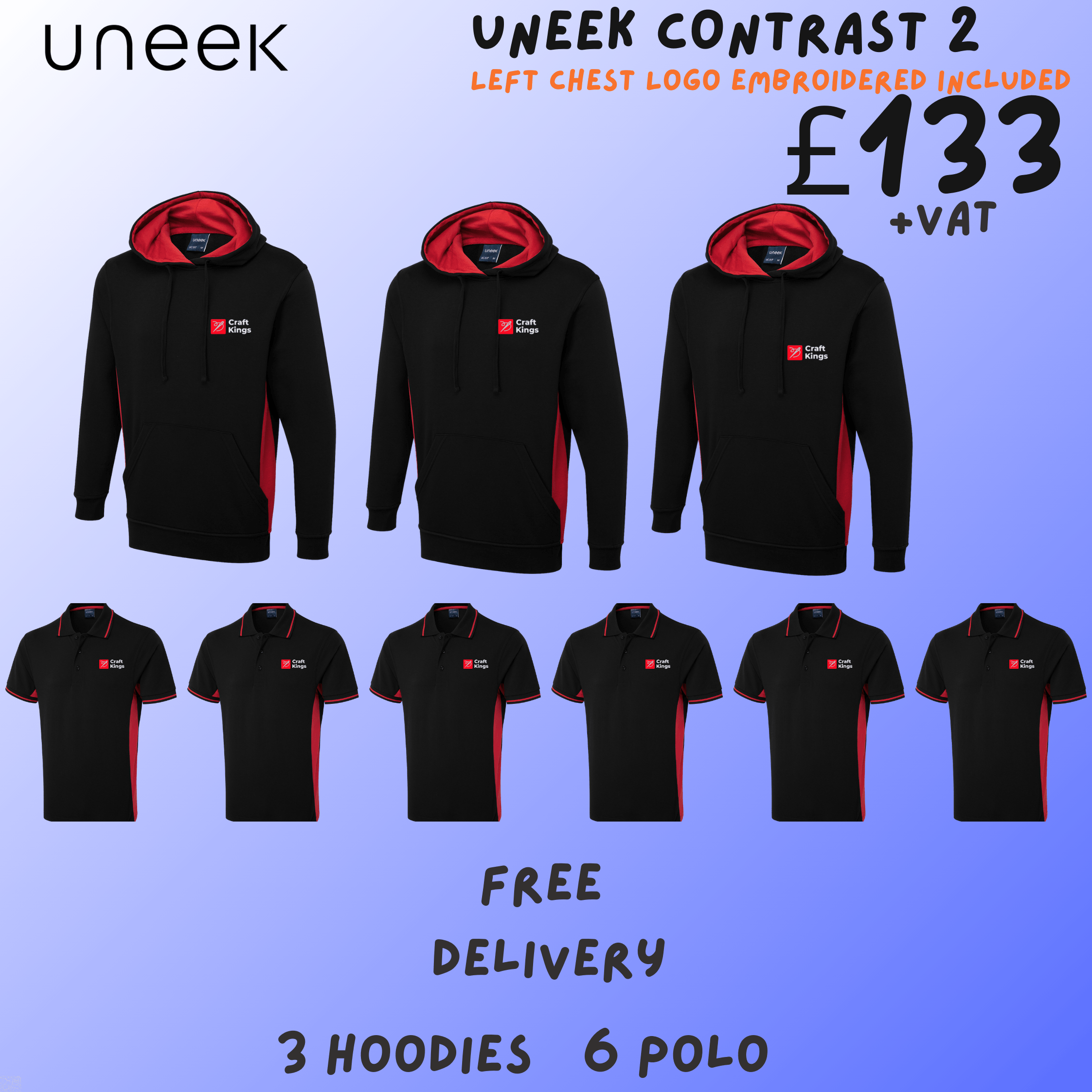 Uneek Contrast 2 Bundle - Uneek Contrast 2 Bundle | Quality and Style ...